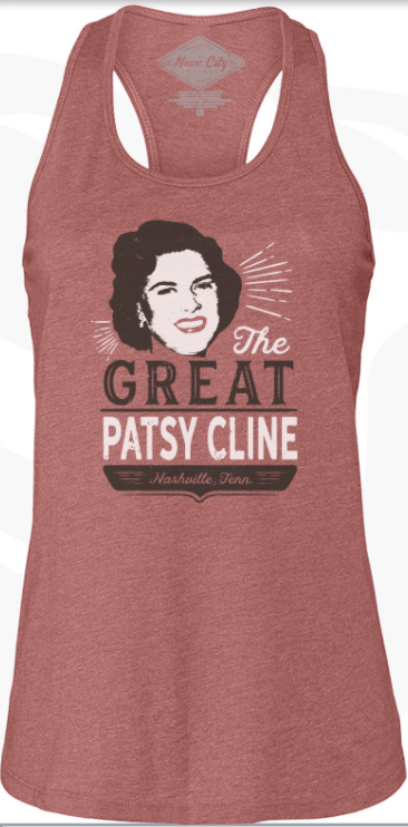 Patsy Cline The Great Ladies Tank – Music City Threads